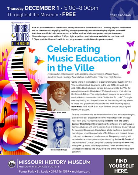 MUSIC LEGENDS FROM THE VILLE HONORED AT HISTORY MUSEUM | Dred Scott Lives